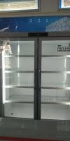 China Double glass doors Economic display type refrigerate and preserve freshness beer cabinet for drinks for sale