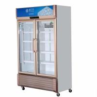 China Gold series glass door three-dimensional refrigerated display cabinet for sale