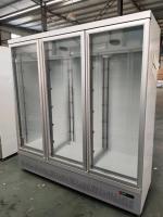 China White Series Double Door Air Cooled Frost-Free Refrigeration Facilities Display Cabinet for sale