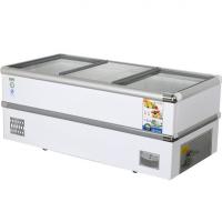China Freezer display cabinet commercial large capacity horizontal freezer fresh-keeping and freezing for sale