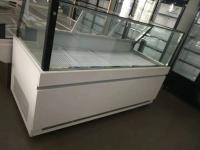 China Trapezoidal Duck Neck Marinated Preservation Cabinet Display Cabinet for sale