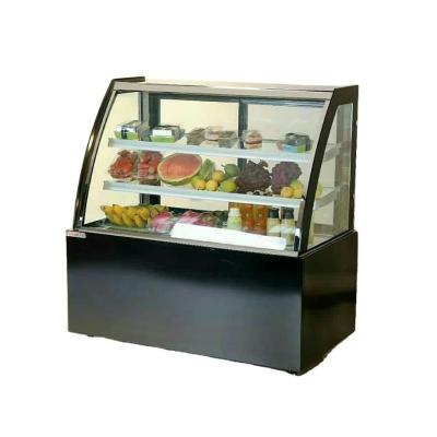 China Cake cabinet Refrigerated display cabinet commercial fruit west pastry sushi mousse dessert small vertical fresh-keeping for sale
