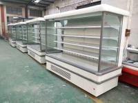 China No door can splice super practical supermarket fruits and vegetables preservation display wind screen cabinet for sale