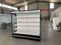 China No door can splice super practical supermarket fruits and vegetables preservation display wind screen cabinet for sale