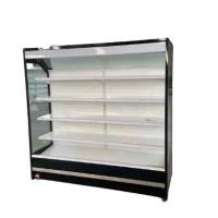China No door can splice super practical supermarket fruits and vegetables preservation display wind screen cabinet for sale