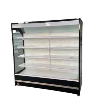 China No door can splice super practical supermarket fruits and vegetables preservation display wind screen cabinet for sale