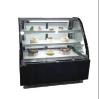 China Open the door cake cabinet, air cooled refrigerator, table, room temperature west pastry for sale