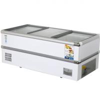 China 2 m double door refrigerator freezer for home commercial large capacity and affordable for sale