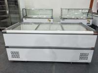 China 2 m double door refrigerator freezer for home commercial large capacity and affordable for sale