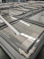 China Splice type commercial large capacity frozen fresh meat, food storage frozen freezer island cabinet for sale