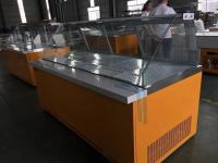 China Refrigerated preservation cabinet Seafood cabinet marinated meat marinated vegetables cold dish cabinet commercial horiz for sale