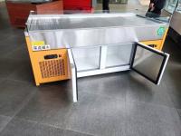 China Refrigerated preservation cabinet Seafood cabinet marinated meat marinated vegetables cold dish cabinet commercial horiz for sale