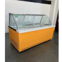 China Refrigerated preservation cabinet Seafood cabinet marinated meat marinated vegetables cold dish cabinet commercial horiz for sale