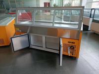 China Refrigerated preservation cabinet Seafood cabinet marinated meat marinated vegetables cold dish cabinet commercial horiz for sale