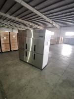 China Stainless Steel 6 Door Custom Refrigerator Freezer Meat Seafood Commercial Haier for sale