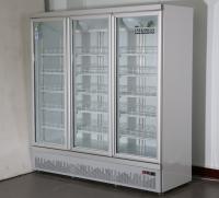 China Beverage Glass Door Display Freezer Air Cooled For Supermarket Restaurant Store for sale