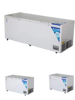 China Horizontal Direct Cooling Refrigerator Commercial Household Dual Purpose Small Volume for sale