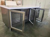 China Direct Cooling Stainless Steel Freezers Refrigeration Facilities 1380L for sale