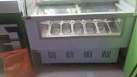 China Glass Door Preservation Table Stainless Steel Refrigeration Facilities 1.8m for sale