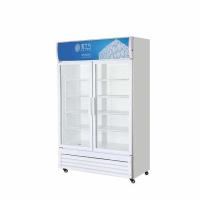 China Beverage Display Cabinet Upper Unit Air Cooled Refrigeration Blue Series Fresh Keeping for sale
