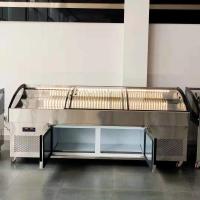 China Stainless Steel Stepped Display Refrigeration Facilities 2m for sale