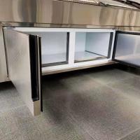 China Stainless Steel Stepped Display Refrigeration Facilities 2m for sale