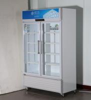 China Direct Cooled Beverage Display Cabinet Double Door Fresh Keeping Cabinet for sale