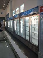 China Double door refrigerator commercial freezer  freezerbeer freezer for sale