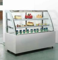 China Commercial Pastry Display Case Air Cooling for sale