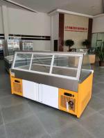 China Seafood Marinated Meat Vegetables Cold Dish Cabinet Commercial Horizontal for sale