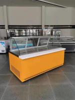 China Seafood Marinated Meat Vegetables Cold Dish Cabinet Commercial Horizontal for sale
