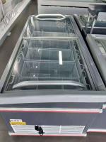 China Smooth Glass Door Freezer Refrigerator Supermarket Large Capacity for sale