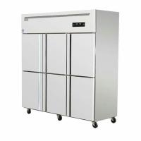 China Six Door Stainless Steel Freezer For Meat Ice Cream Fresh Keeping for sale