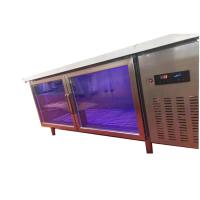 China 1.8M Direct Cooling Stainless Steel Cabinet Refrigeration Facilities for sale