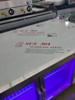 China 1.8M Direct Cooling Stainless Steel Cabinet Refrigeration Facilities for sale