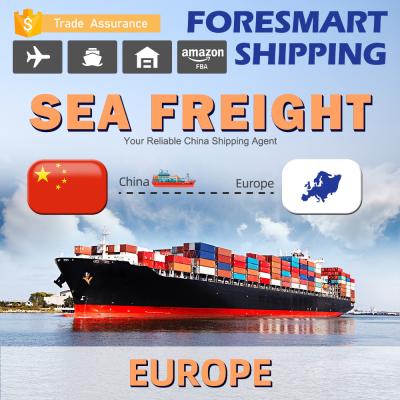 China Weekly International Sea Freight Services , 40ft Container Shipping From China To Europe for sale