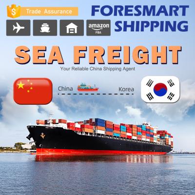 China 20ft China To Korea Ocean Container Shipping Forwarder for sale