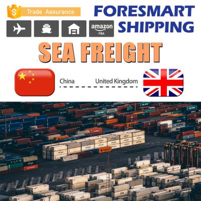 China China To UK LCL Sea Freight , Ocean Freight LCL Door To Door for sale