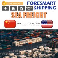 China 20FT 40FT 40HQ LCL Sea Freight Shipping To USA From China for sale