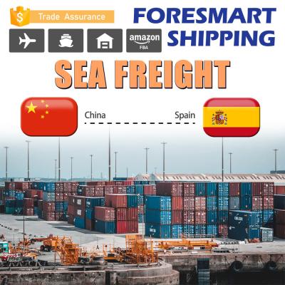 China Shipping From China To Spain FCL Sea Freight Forwarder for sale