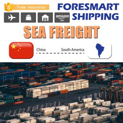 China China To South America Door To Door LCL Sea Freight for sale