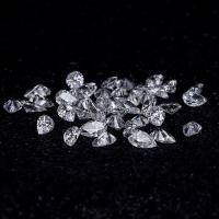 China Round Cut Lab Grown Loose Melee Diamonds HPHT 1.6x1.8-6.8x7.2mm 0.01 To 0.68ct White Pear Shape for sale