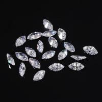 China 1.5x3.3-4.8x9.5mm 0.01 To 0.68ct Natural Melee Diamonds White Marquise Shape DEF Color VVS Clarity for sale