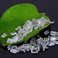 China Lab Grown Diamond Melee HPHT 1.0 To 3.7mm White Baguette Shape DEF Color VVS Clarity for sale