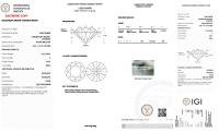 China ID EX Lab Created HPHT CVD Diamond 1.09 Carat E Color VVS2 Clarity for sale