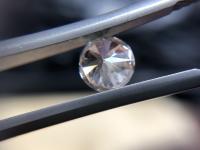 China Synthetic 1.04 Carat E Color VS1 Clarity ID EX CVD HPHT Diamond for sale