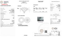 China IGI Certificated 1.53CT F VVS2 ID EX Lab Grown Diamonds HPHT Round Cut for sale