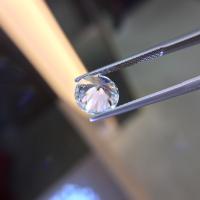 China Round Cut 1.53 Carat E VS2 ID EX CVD HPHT Lab Grown Diamonds for sale