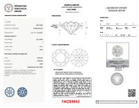 China 1.65CT F VVS1 ID EX HPHT Lab Grown Diamond Round Cut OEM ODM for sale