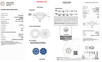 China 1.72CT E VVS2 ID EX CVD Lab Created Diamond Round Cut LG502193425 for sale